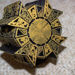 Hellraiser Cube From Hell Puzzle Box Crying Functional Configuration ...