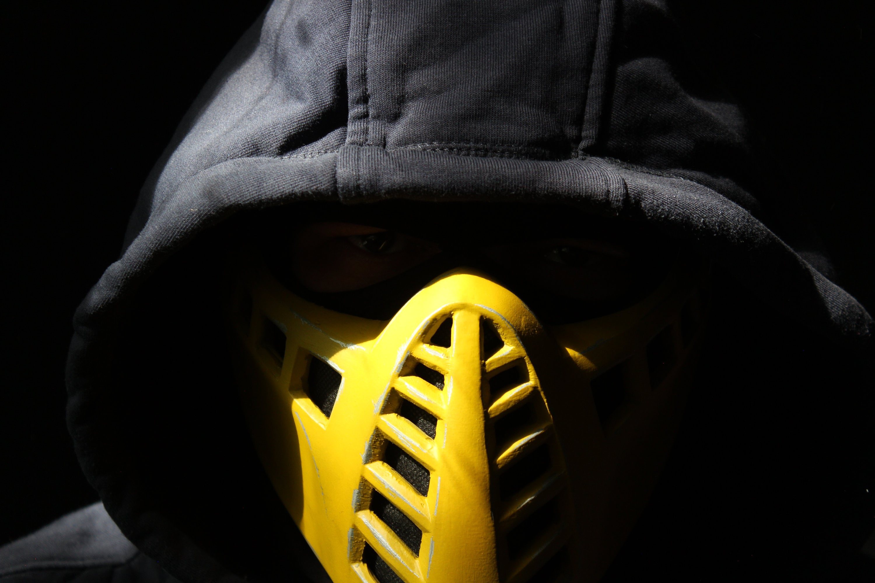 MK11 Scorpion Mask Mortal Kombat Classic for Cosplay | Etsy