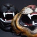 Tiger Mask Samurai Animal Grin King Tekken - Etsy
