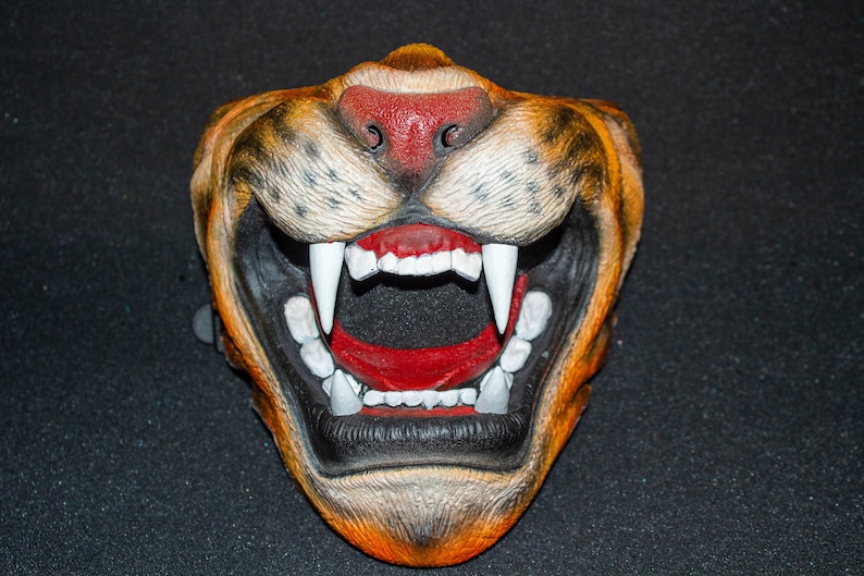 Tiger Mask Samurai Animal Grin King Tekken - Etsy