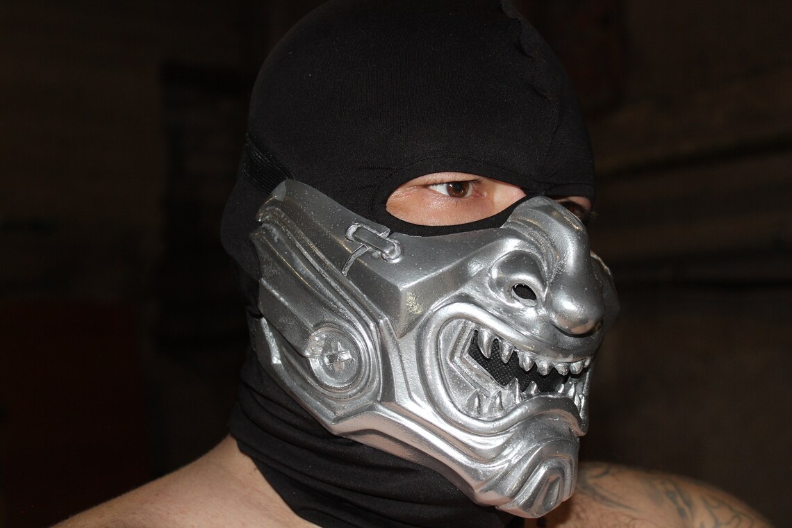 EPIC Sub Zero Samurai Mask INJUSTICE 2 MK 11 Samurai Cosplay - Etsy