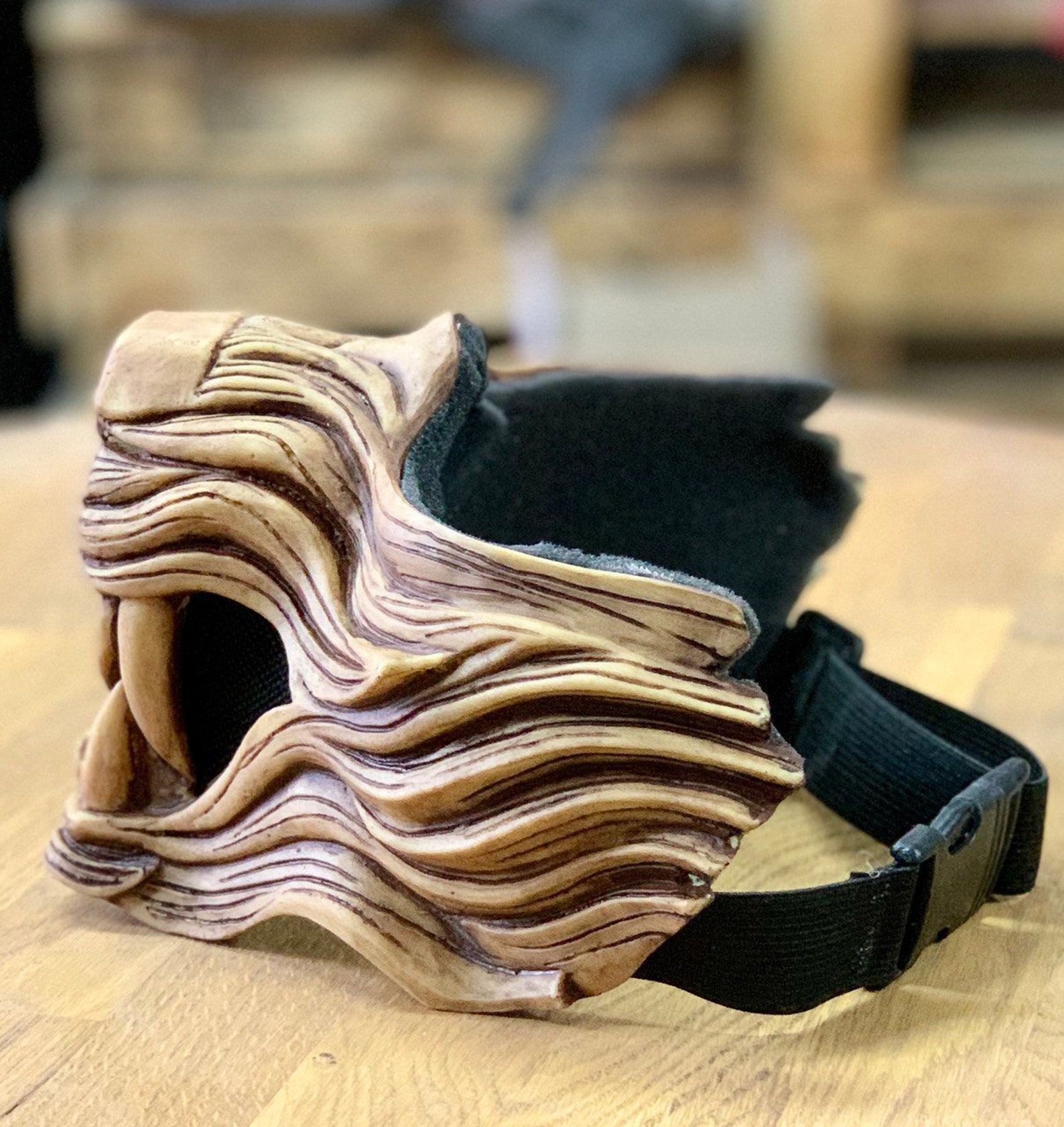 Bone Wolf Mask Samurai - Etsy