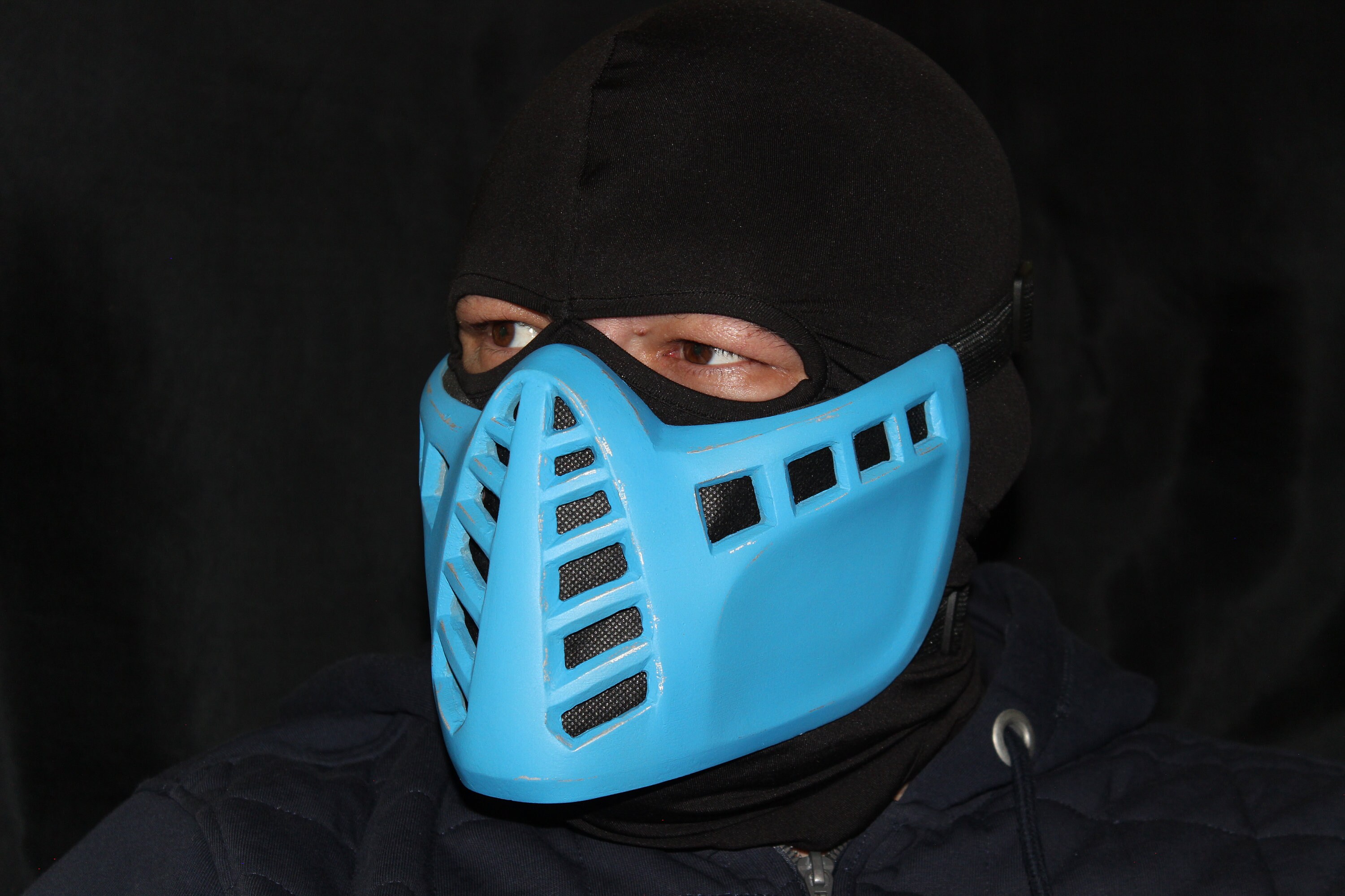 MK 11 Scorpion Mask Mortal Kombat 11 Sub-zero Edition - Etsy