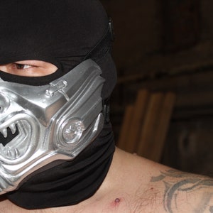 EPIC Sub Zero Samurai Mask INJUSTICE 2 MK 11 Samurai Cosplay Mask | Sub ...