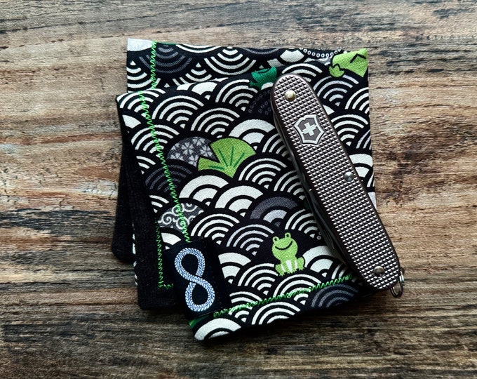 EDC Hank Seigaiha Frog - Etsy