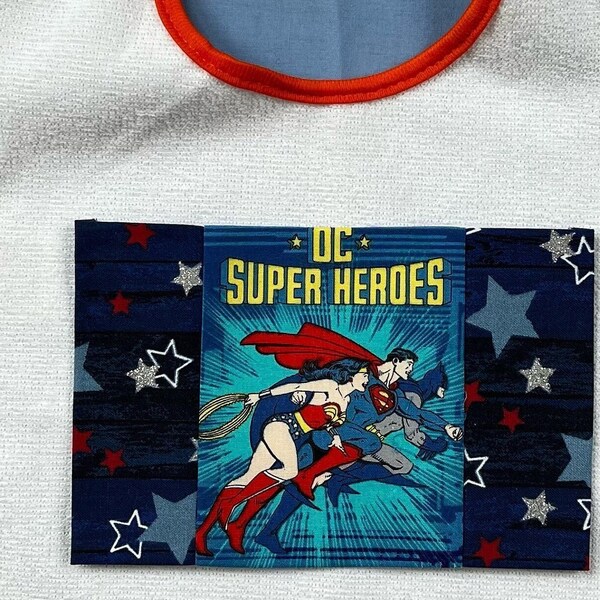 Superhero Bib - Etsy