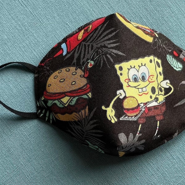 Spongebob Mask - Etsy