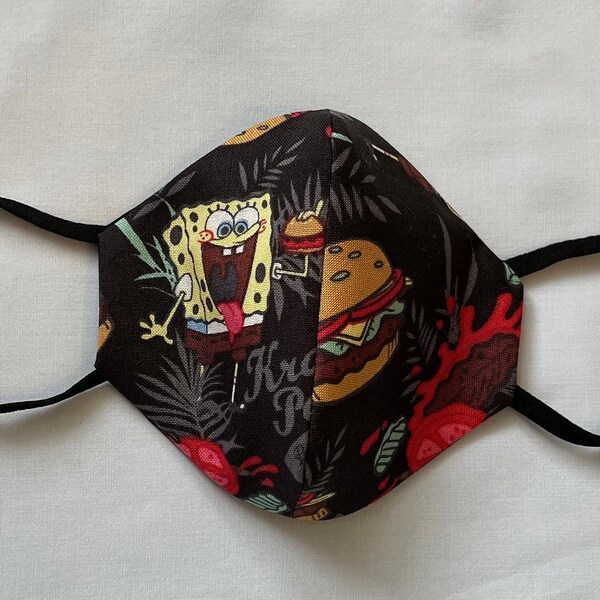 Spongebob Mask - Etsy