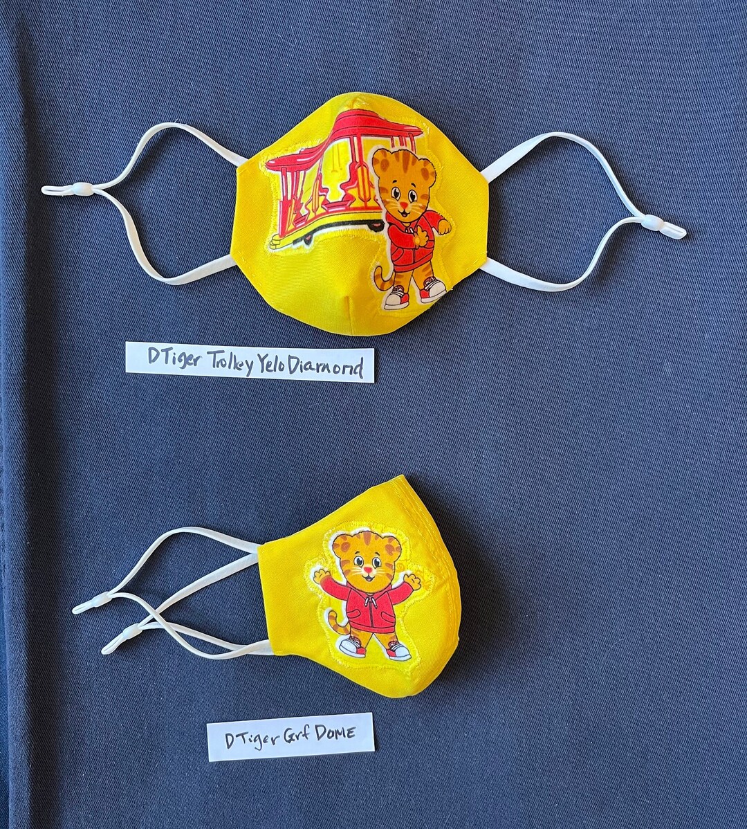 Daniel Tiger Mask for Toddler or Child, Two Color Options, See Item ...