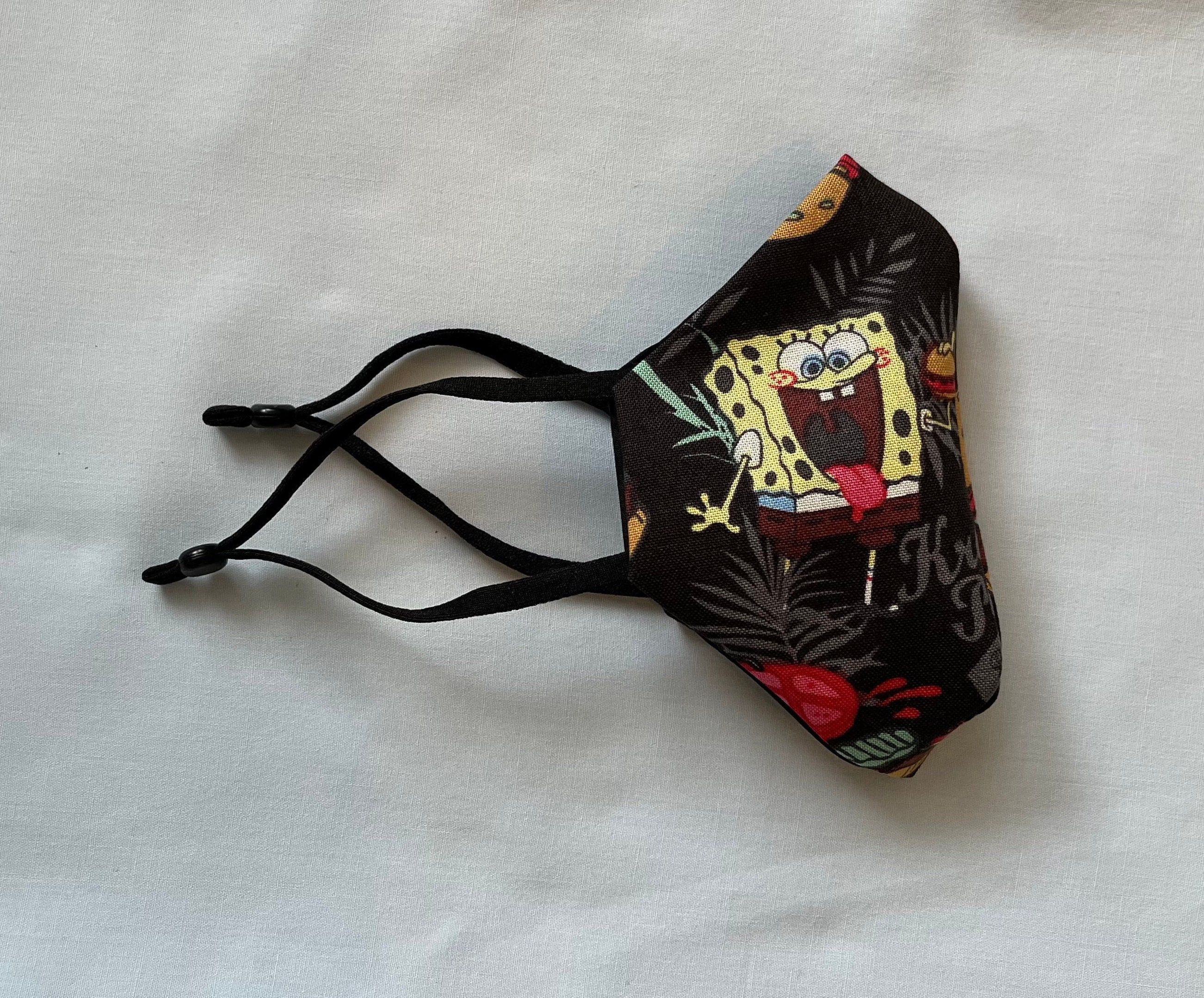 Spongebob MASK for Children Teens & Adults See Item Details - Etsy