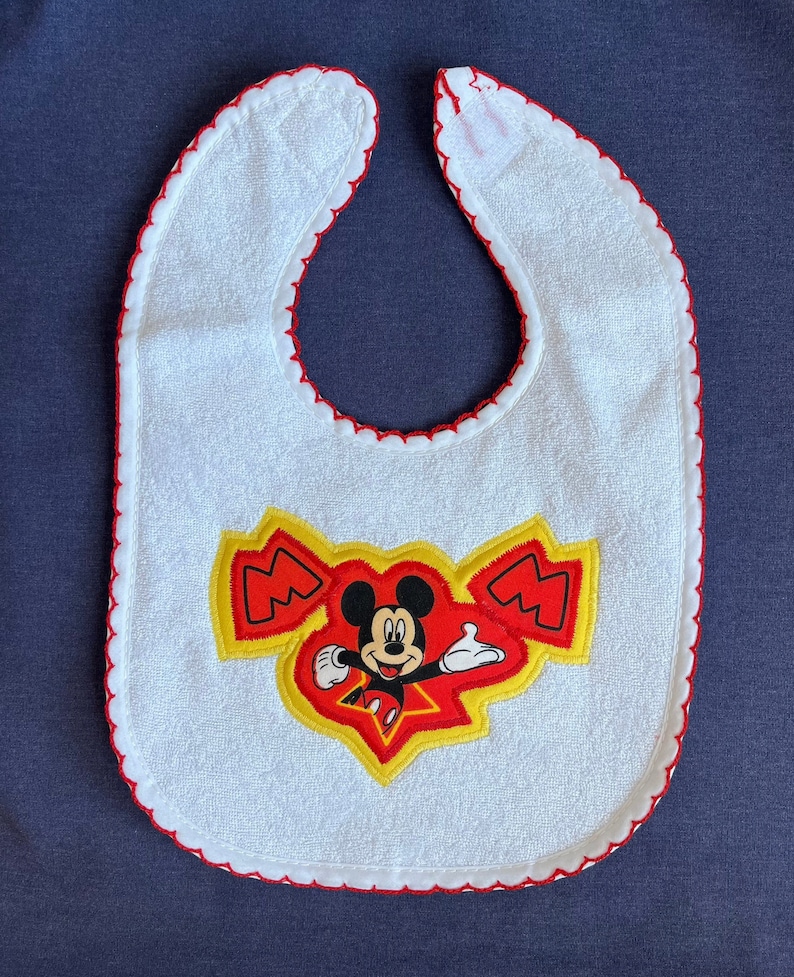 BIBS Minnie & Mickey Mouse for Baby or Toddler. Red, White, Other ...