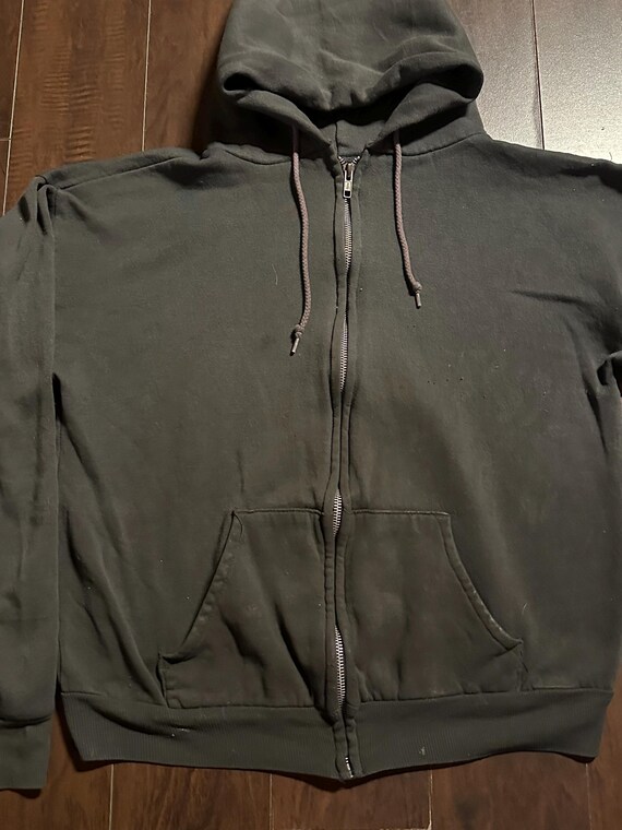 Vintage 1980s/90s MacGregor Dark Grey Black Full Zip … - Gem