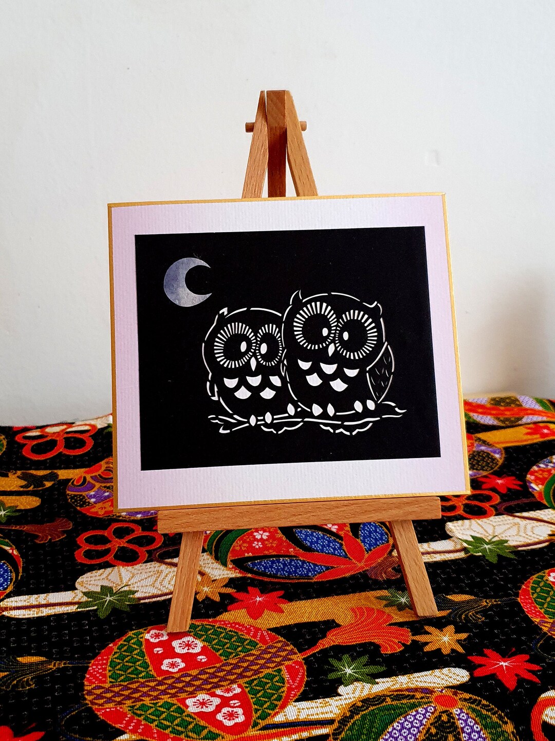 Original Handmade Paper Cut Artwork owls Paper Cutting on - Etsy