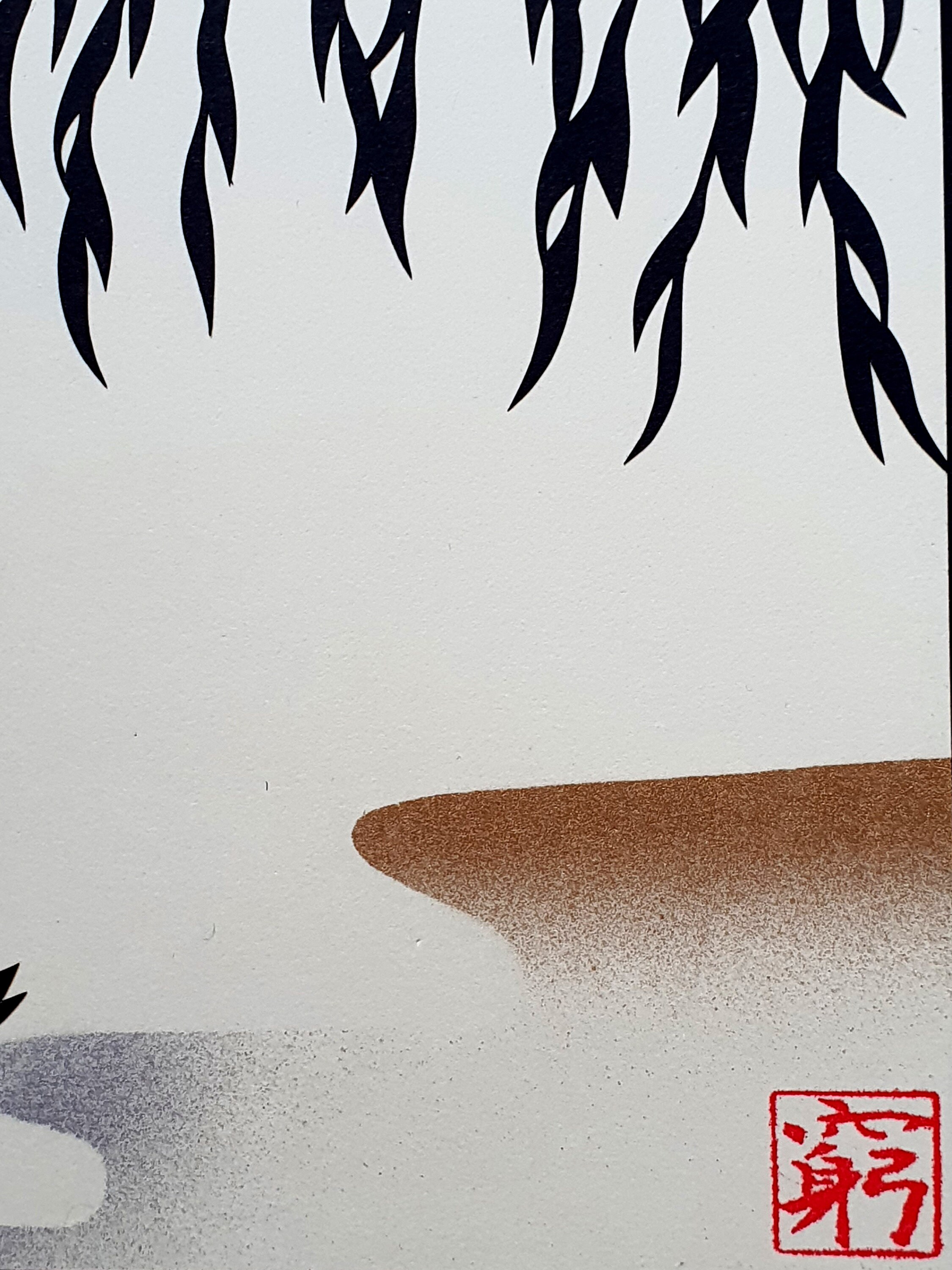 Original Handmade Paper Cut Artwork “the Pagoda at To-ji Temple, Kyoto ...