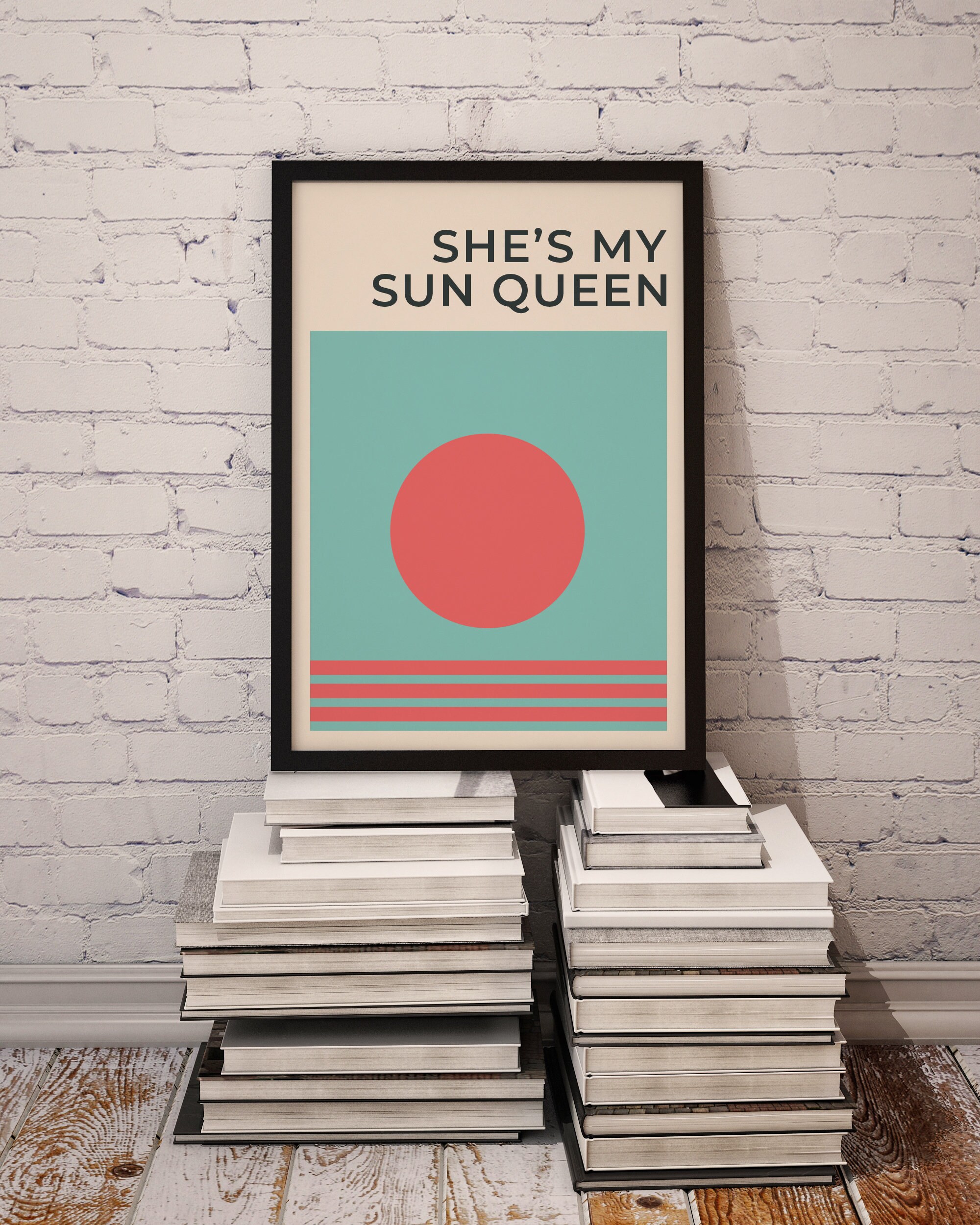 She is My Sun Queen Print Sun Queen Lyrics Print Gerry - Etsy UK