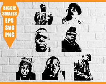 Biggie Smalls Svg | Etsy