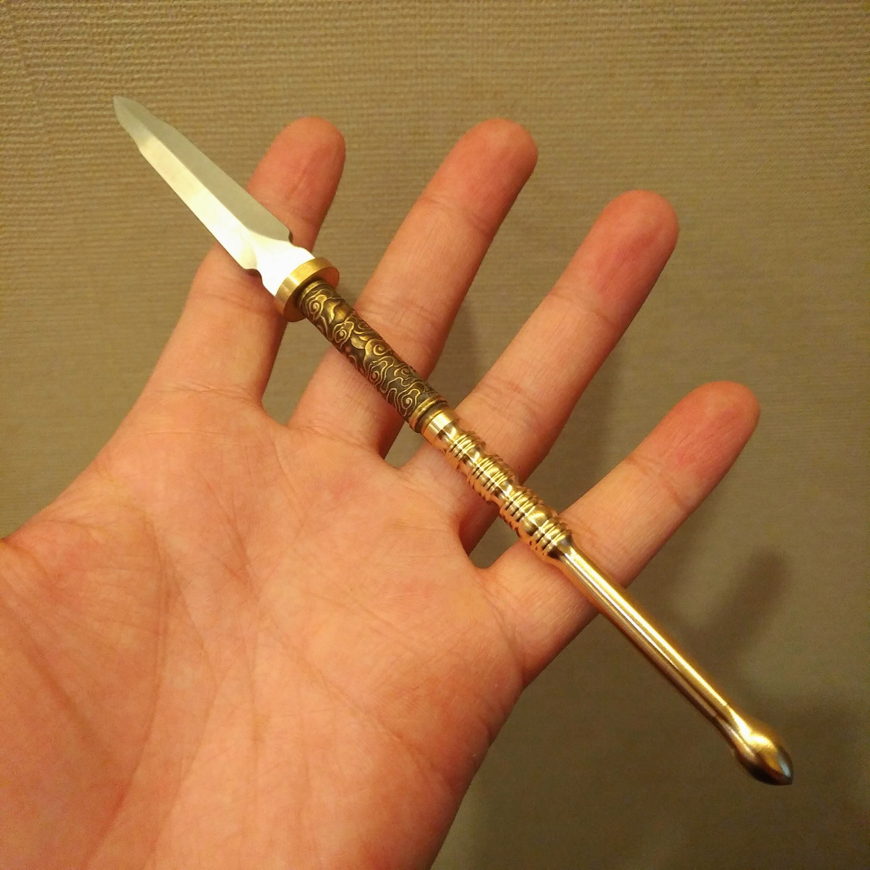 Miniature 7.3L Chinese Overlord Short Spear Mini Spear | Etsy