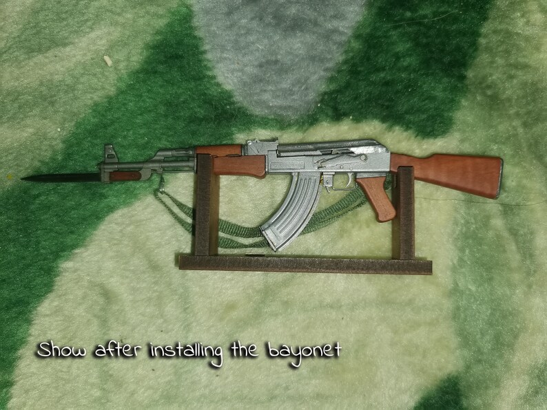 145mm Long Detachable Miniature AK-47 Submachine Gun Mini - Etsy