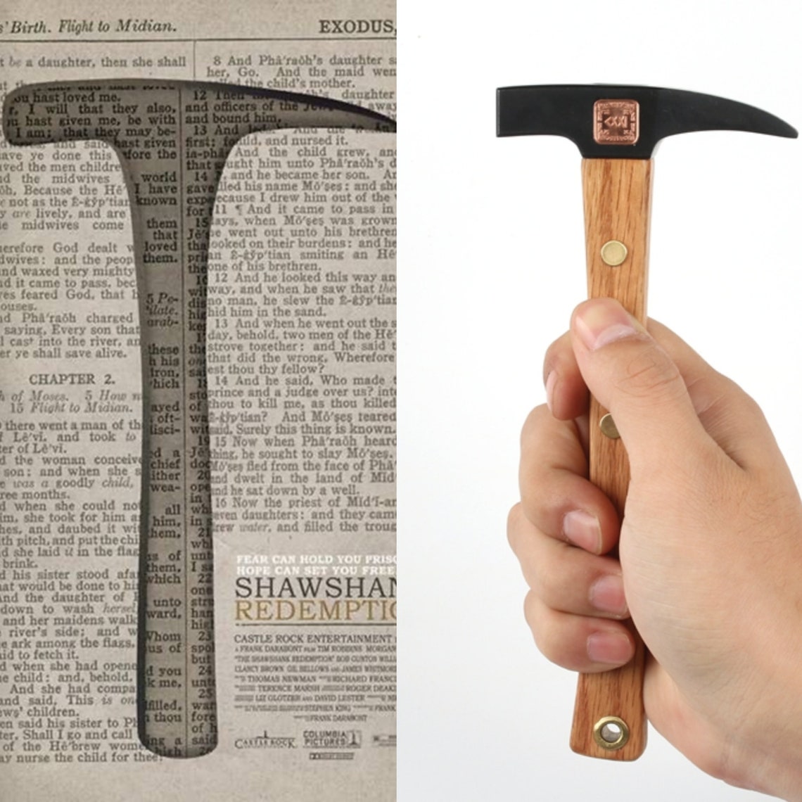 7 L Shawshank Rock Hammer Pick Hammer Geological - Etsy UK