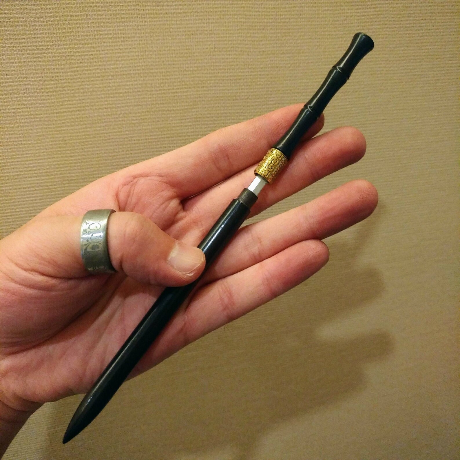 7.3L Hairpin Knife/Sword Miniature Steel Sword Hidden | Etsy