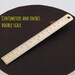 Brass Measuring Tools Geometric Tools Ruler Stationery - Etsy