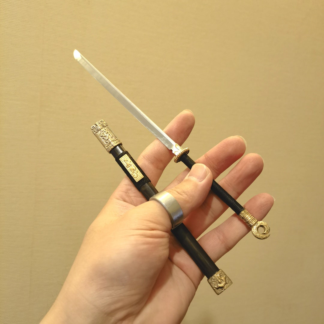 New Extended Handle Mini Ring Pommel Saber Sword Mini Two - Etsy