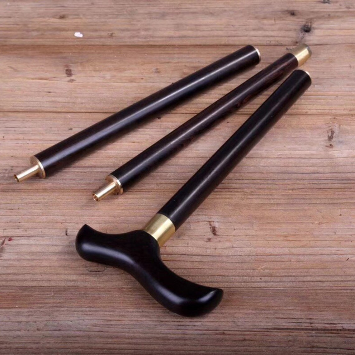 35 L African Blackwood Cane Three-part Detachable - Etsy UK