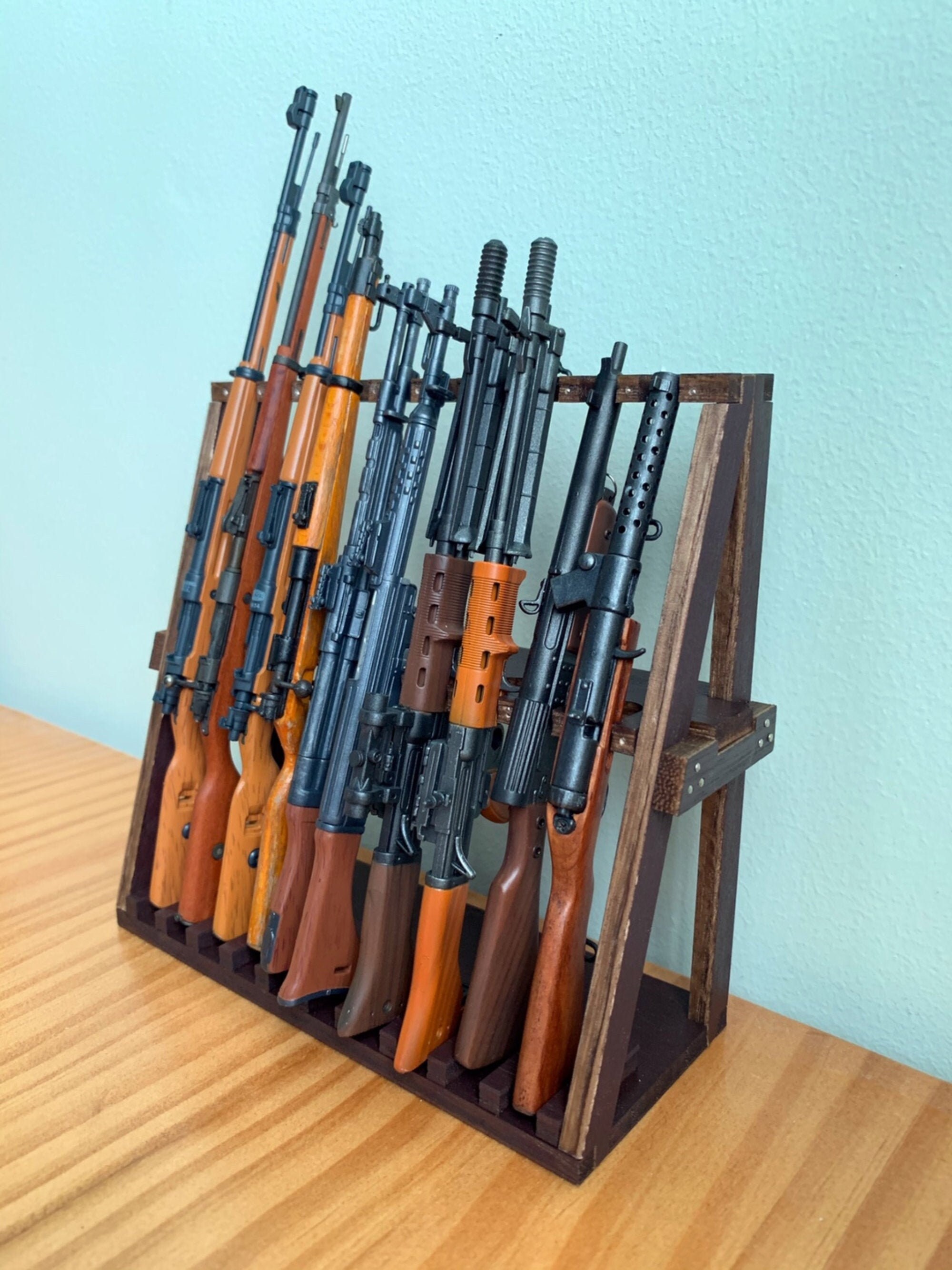 1 6 Scale Miniature Double layer Gun Rack Holder Etsy 1 6 Scale Miniature Double layer Gun Rack Holder Etsy