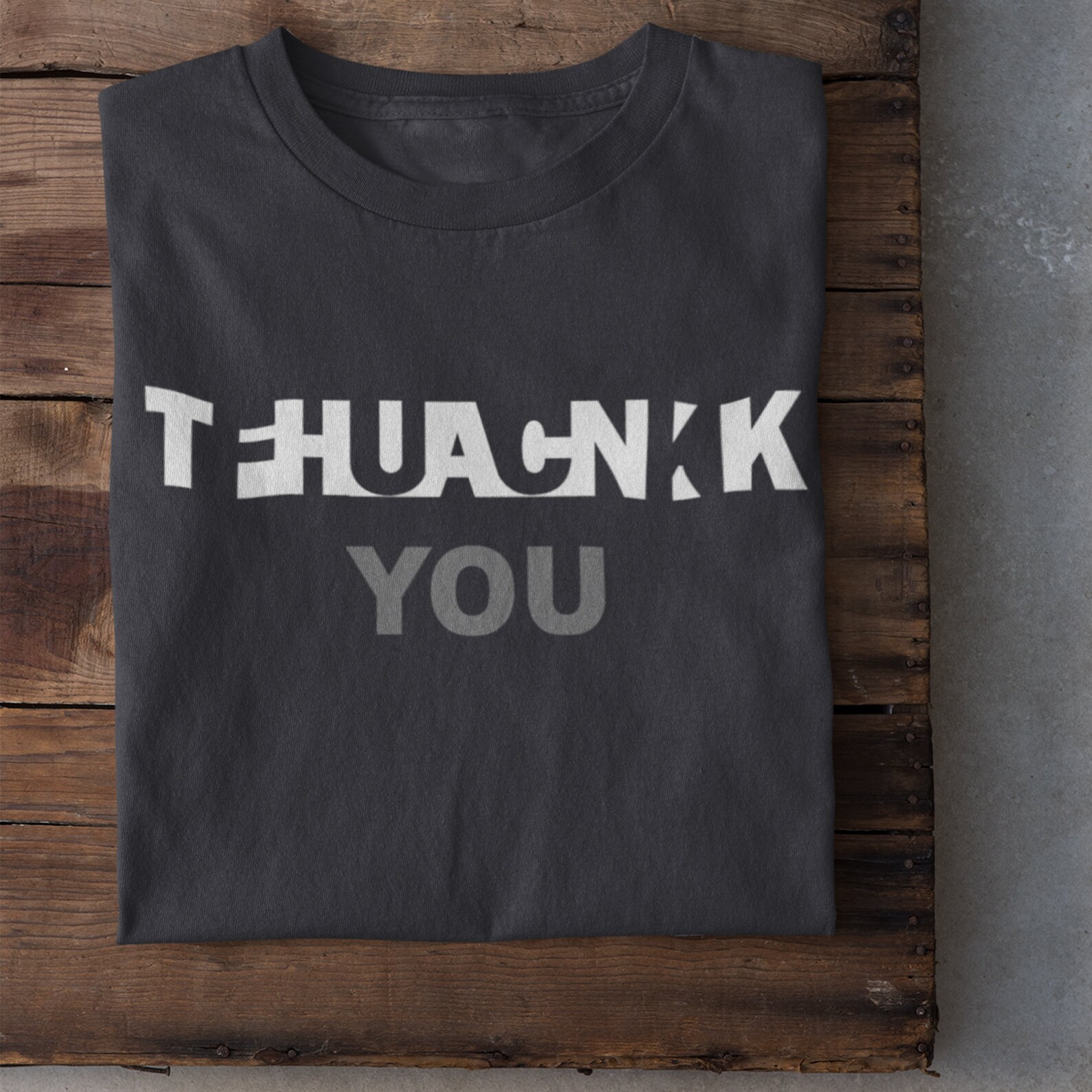 Thank You Fuck You Short Sleeve Uni Sex T Shirt Entrepreneur Quote T