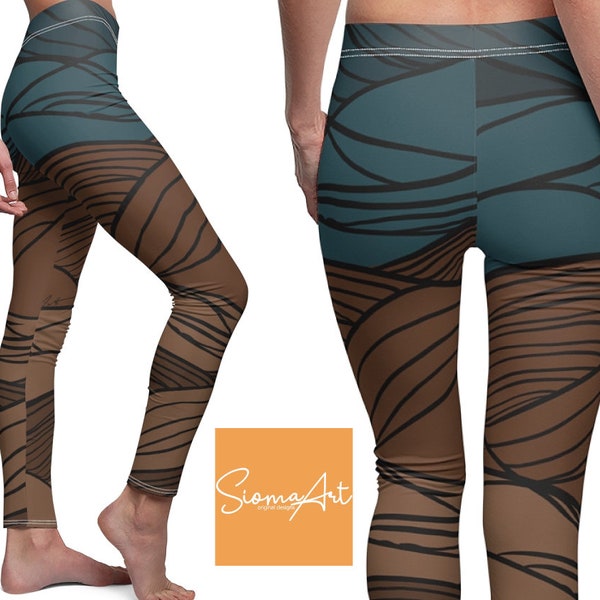 Colorful Leggings - Etsy