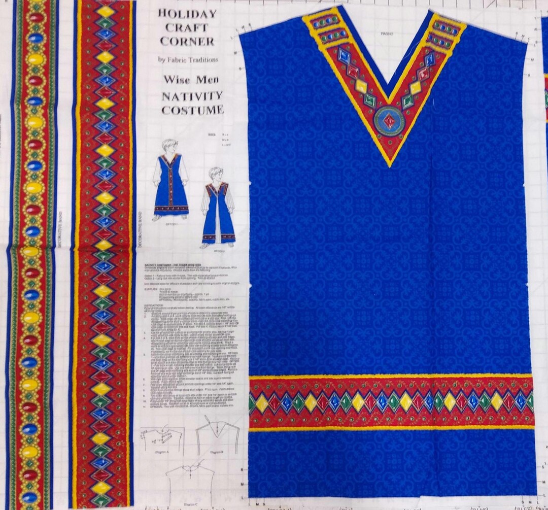 Child's Wiseman Nativity Costume, Christmas Celebration Robe - Etsy