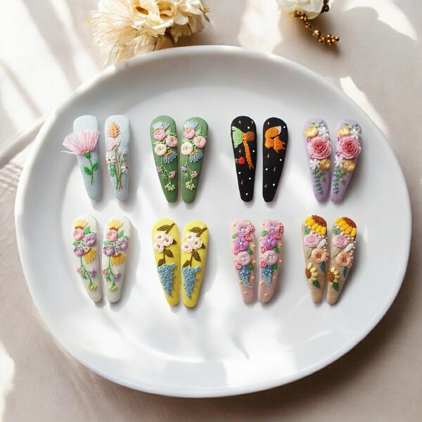 Beautiful Hair Clips - Etsy