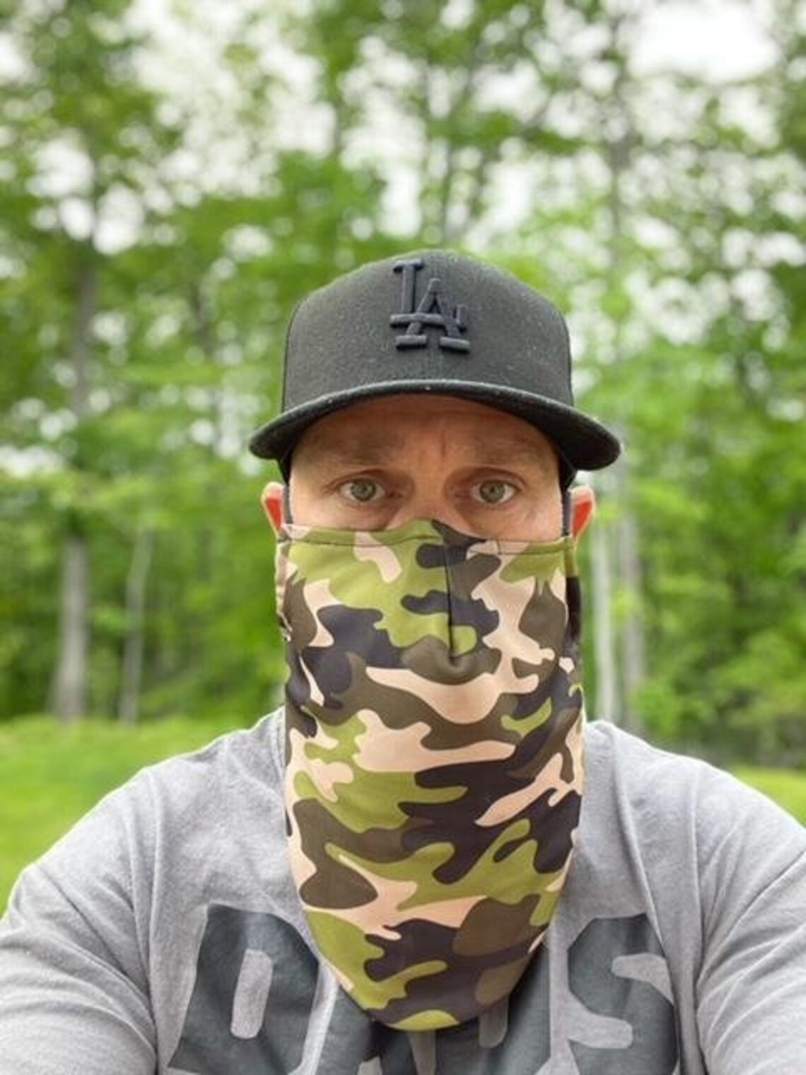 Camouflage Beard Masks for Bearded Men. Beard Friendly Face - Etsy