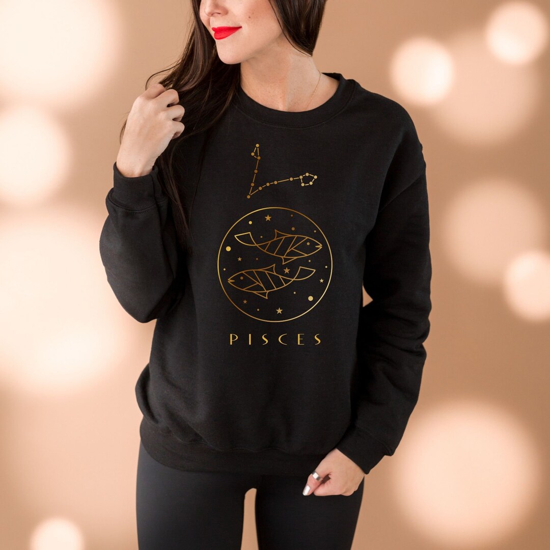 Pisces Sweatshirt Pisces Shirt Pisces Gift Astrology Horoscope Pisces ...