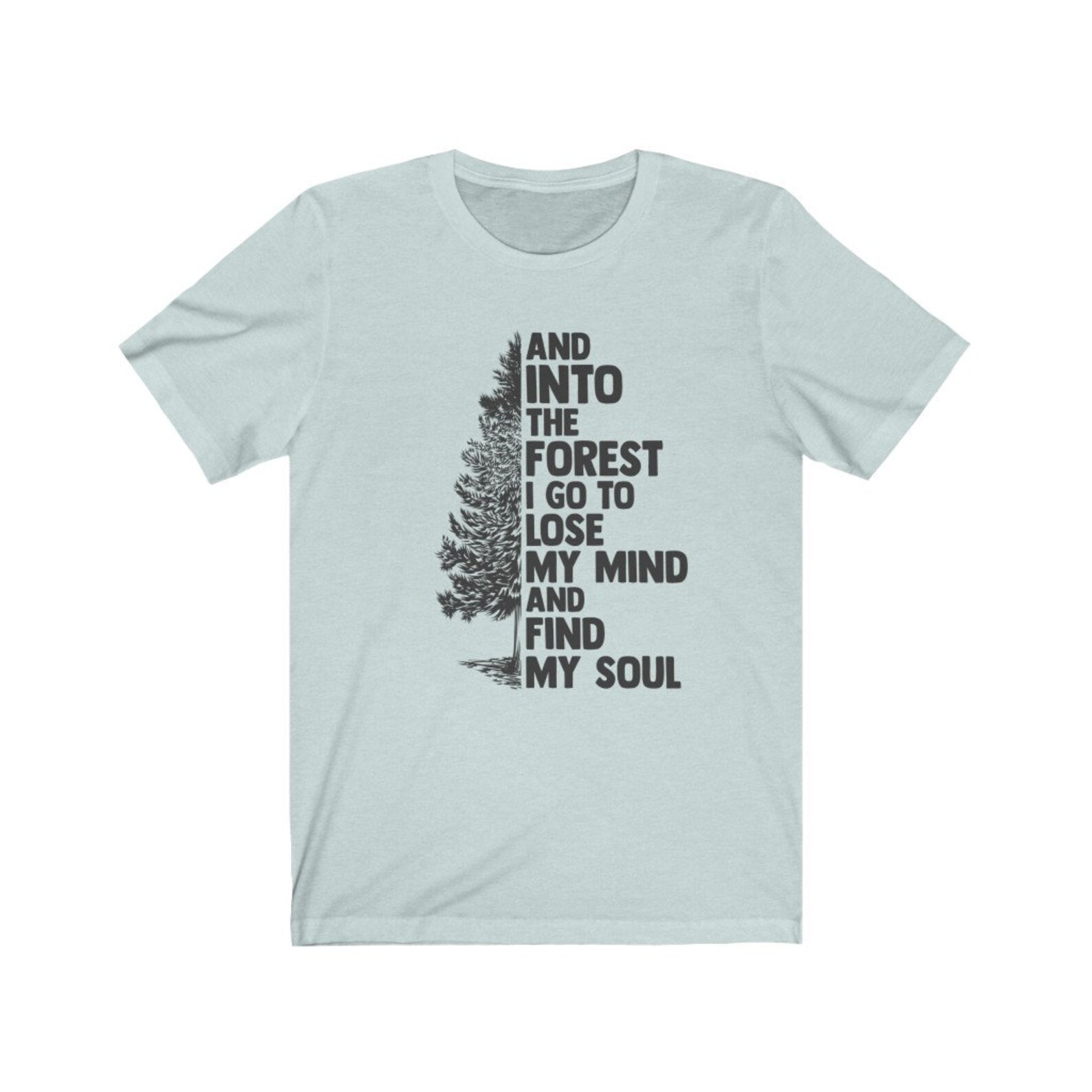 Forest Shirt, Nature T Shirt, Camping Hiking Shirt, Gift for Hiker ...