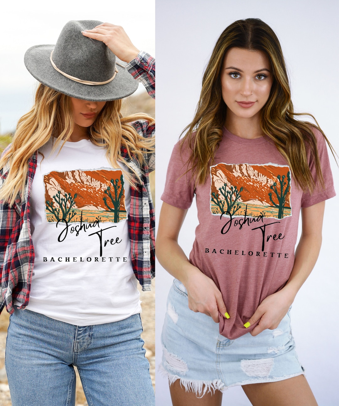 Joshua Tree Bachelorette Shirts Camping Hiking Desert Bachelorette ...