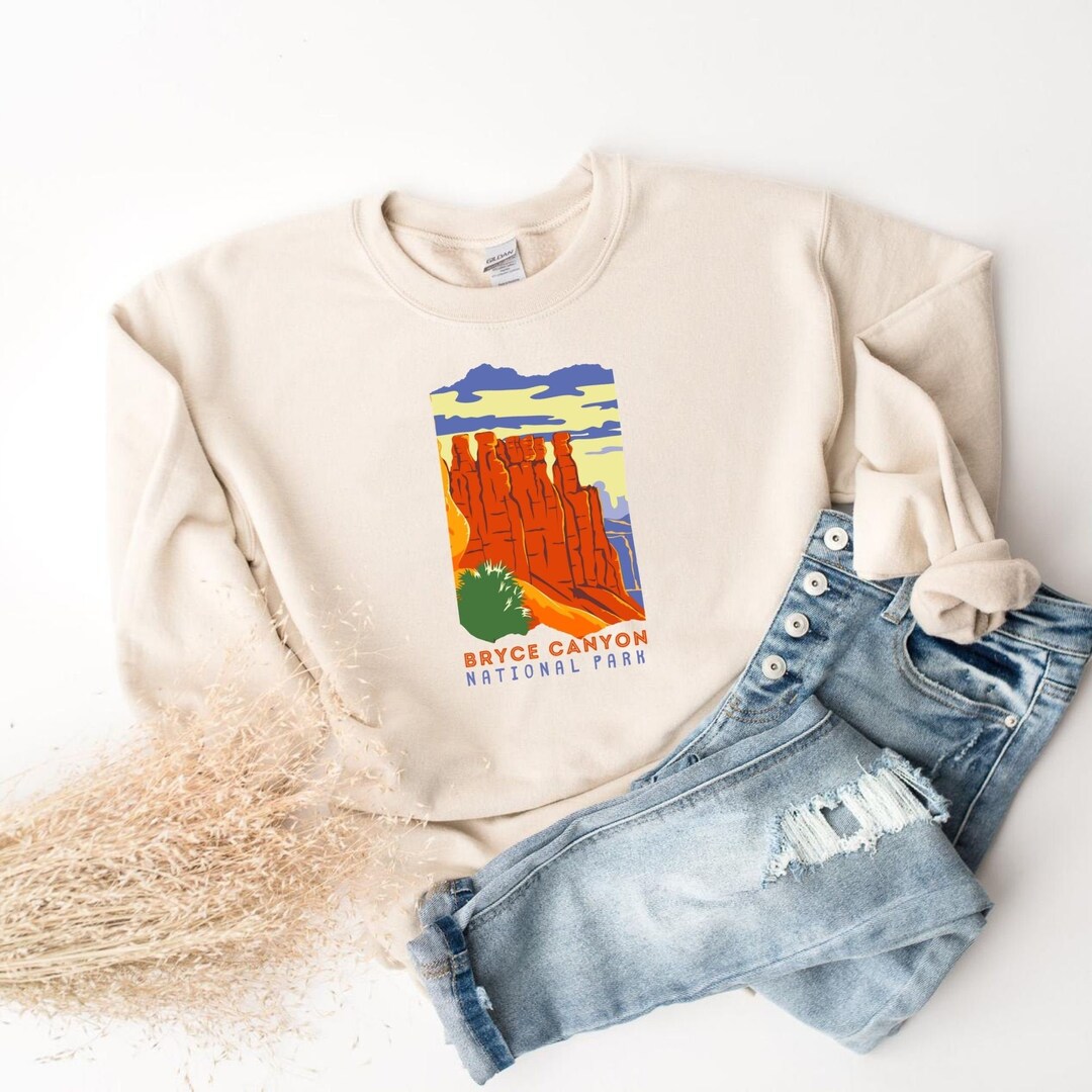 Bryce Canyon Sweatshirt Bryce Canyon National Park Shirt Utah Vacation ...