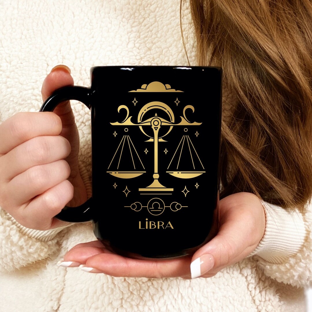 Libra Coffee Mug Libra Gifts Zodiac Mug Friend Coworker Birthday ...