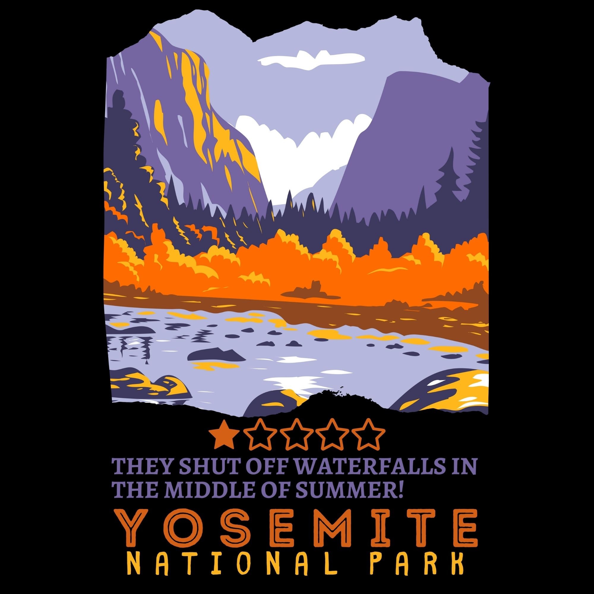FUNNY YOSEMITE Park Shirt Funny Park Review National Park Camping Funny ...