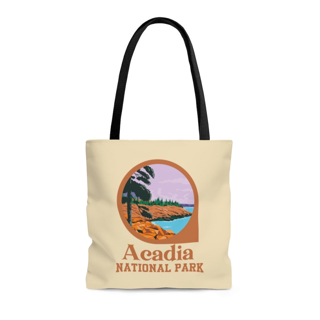 Tote Bags for Women Acadia National Park Tote Bag Maine Traveler ...