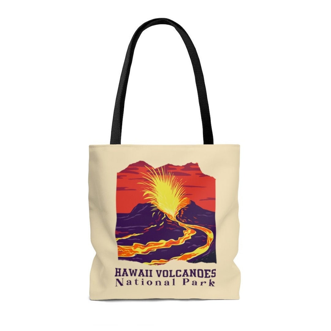 Tote Bags for Women Hawaii Volcanoes National Park Tote Bag Gift ...