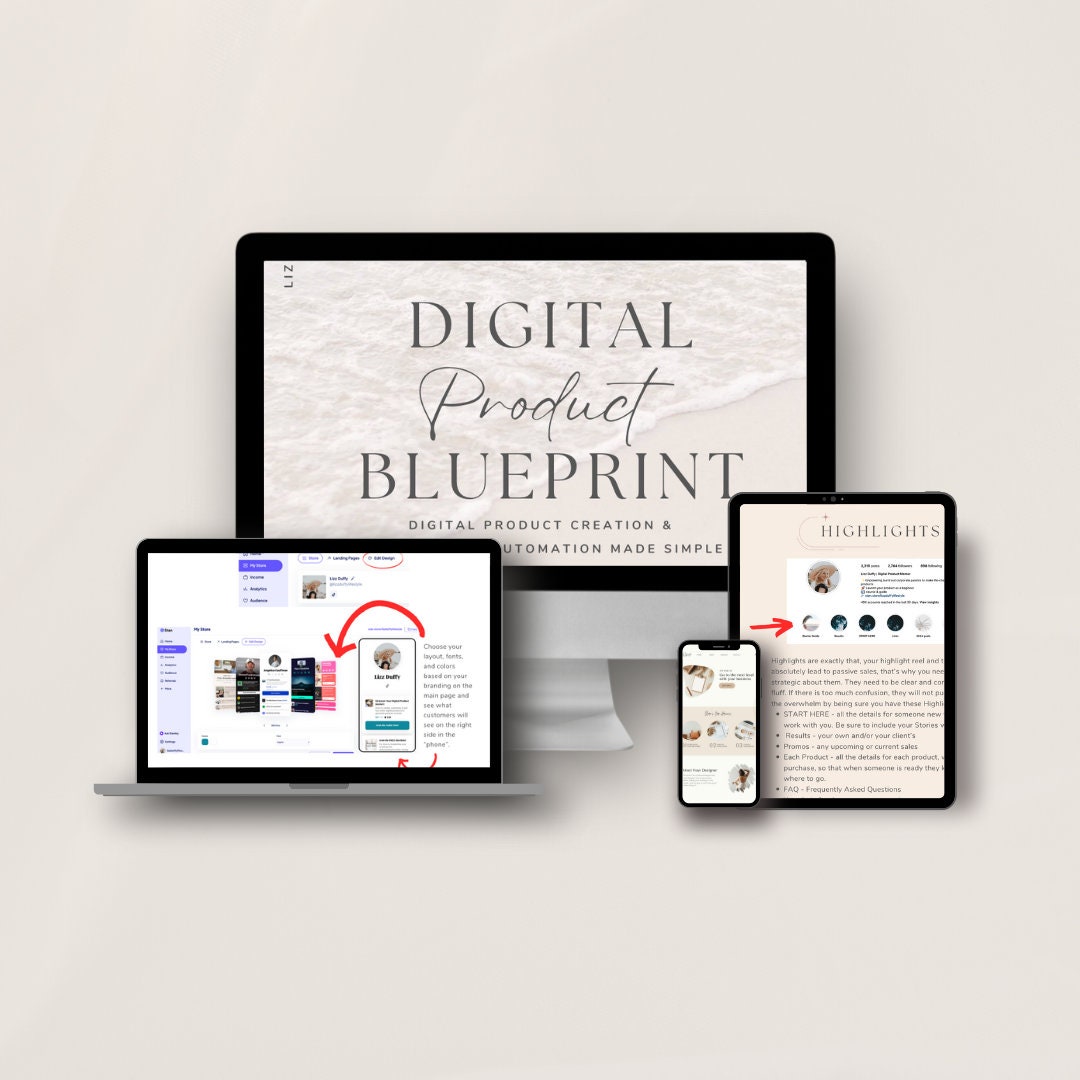 Digital Product Blueprint: Beginner's Guide to Digital Product Creation ...