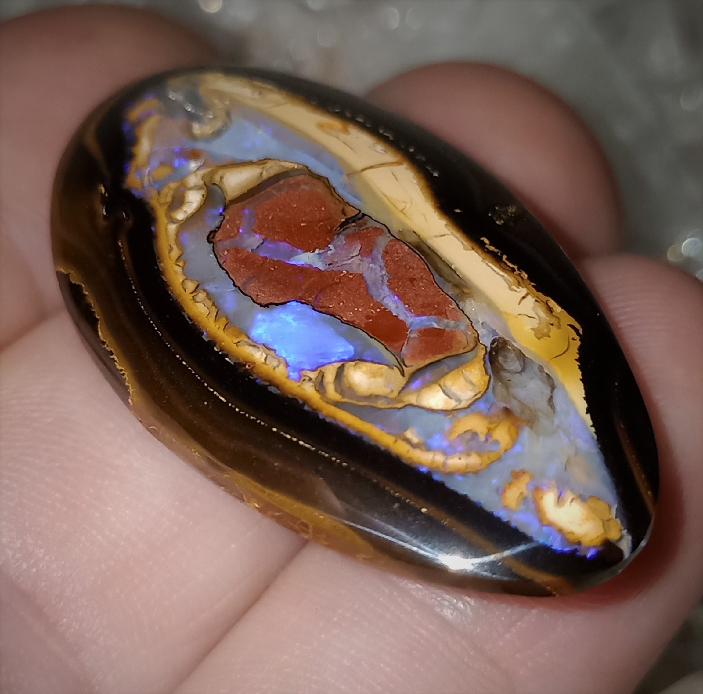 Australian Yowah Nut Opal 41ct Materials Gemstones etna.com.pe
