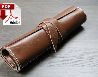 Leather Pencil Case Pattern - Etsy