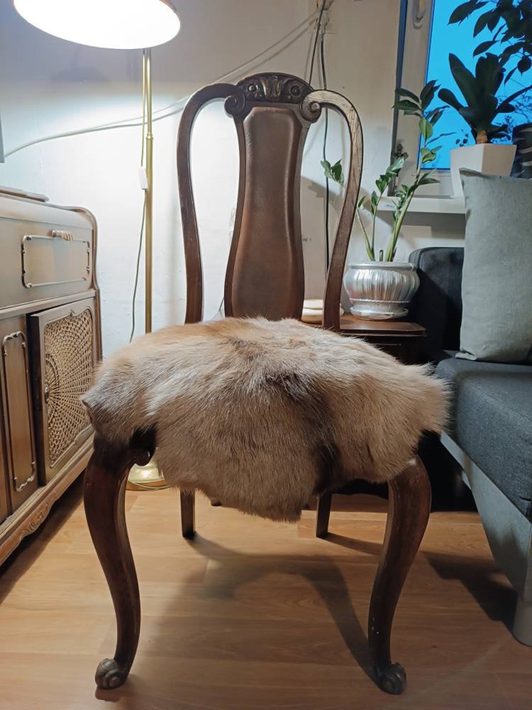 Norwegian Reindeer Skin Deer Skin Hide Rug rangifer Tarandus Soft Area ...