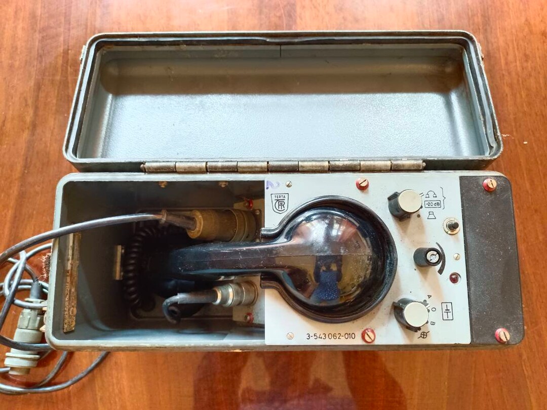Rare Military Field Telephone Phone First / Second World War. - Etsy