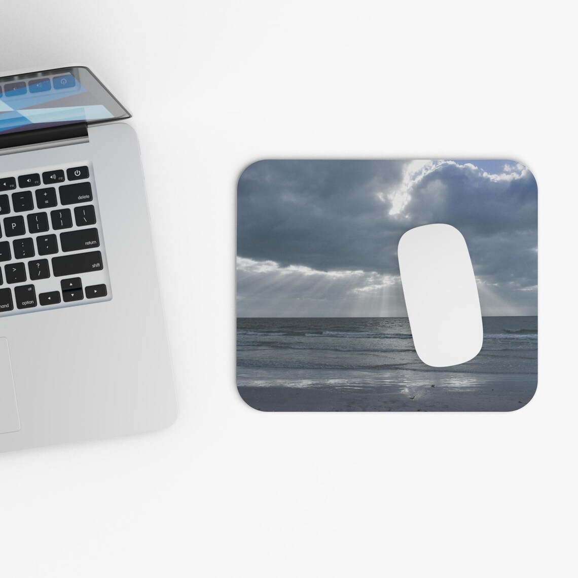 Ocean Waves Mouse Pad, Beach Mouse Pad, Computer Accessories, Office ...