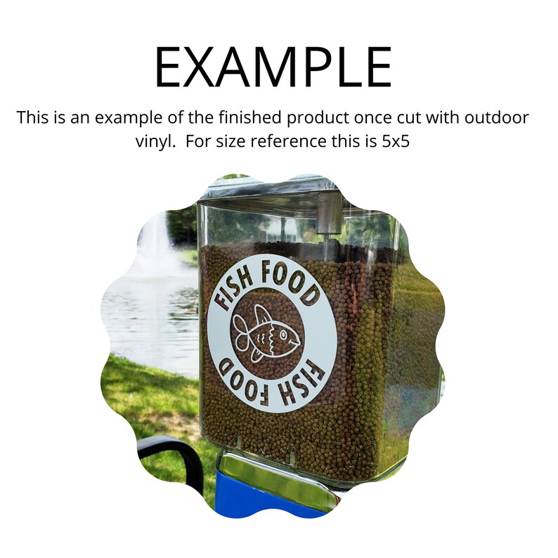 Fish Food Sign Digital Download Fish Food Sign Digital - Etsy