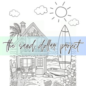 Beach-themed Printable Coloring Book | 25 Fun Ocean & Beach Patterns ...