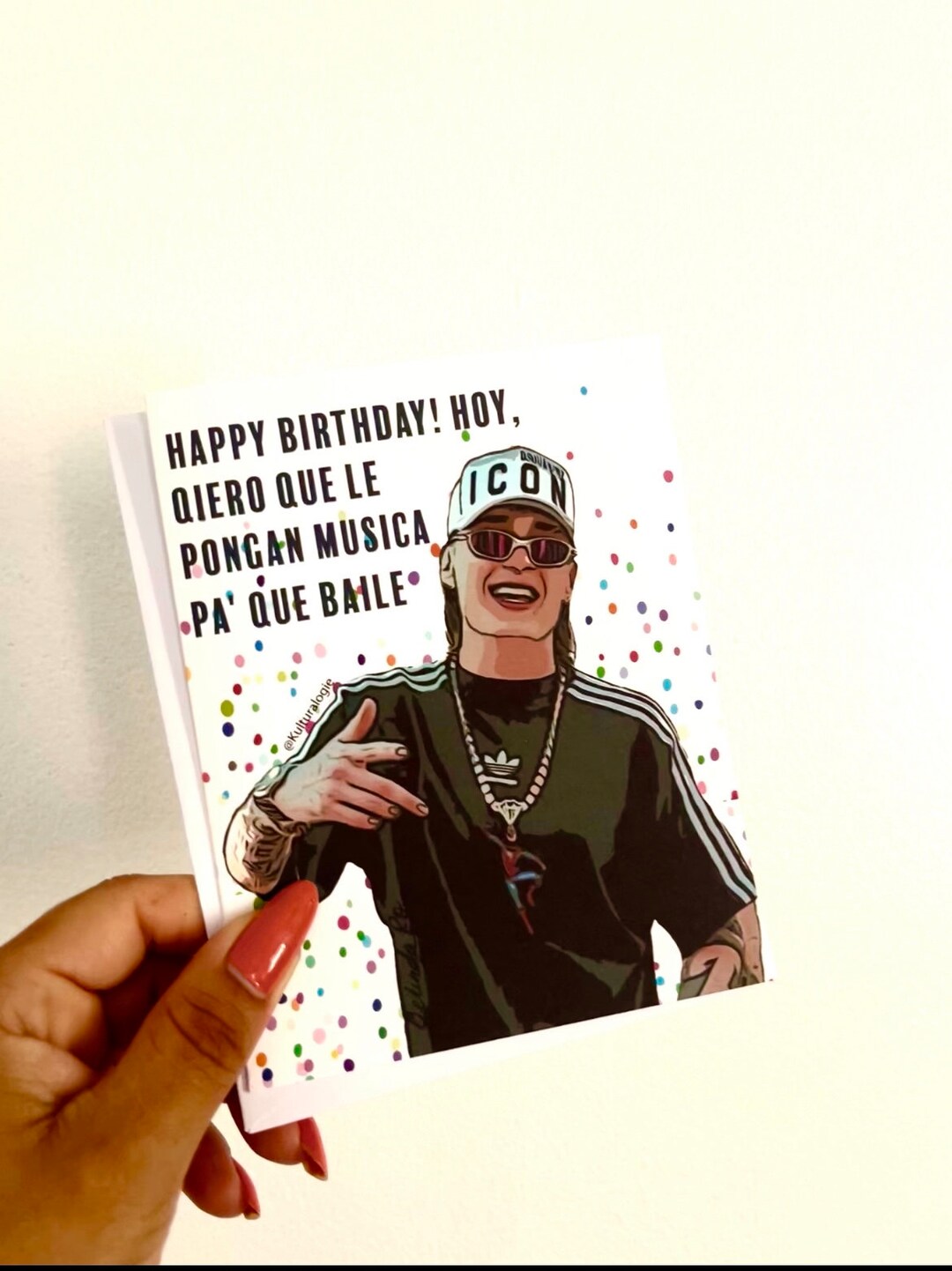 Peso Pluma Birthday Card / Doble P Card / Birthday Card/ Latino ...